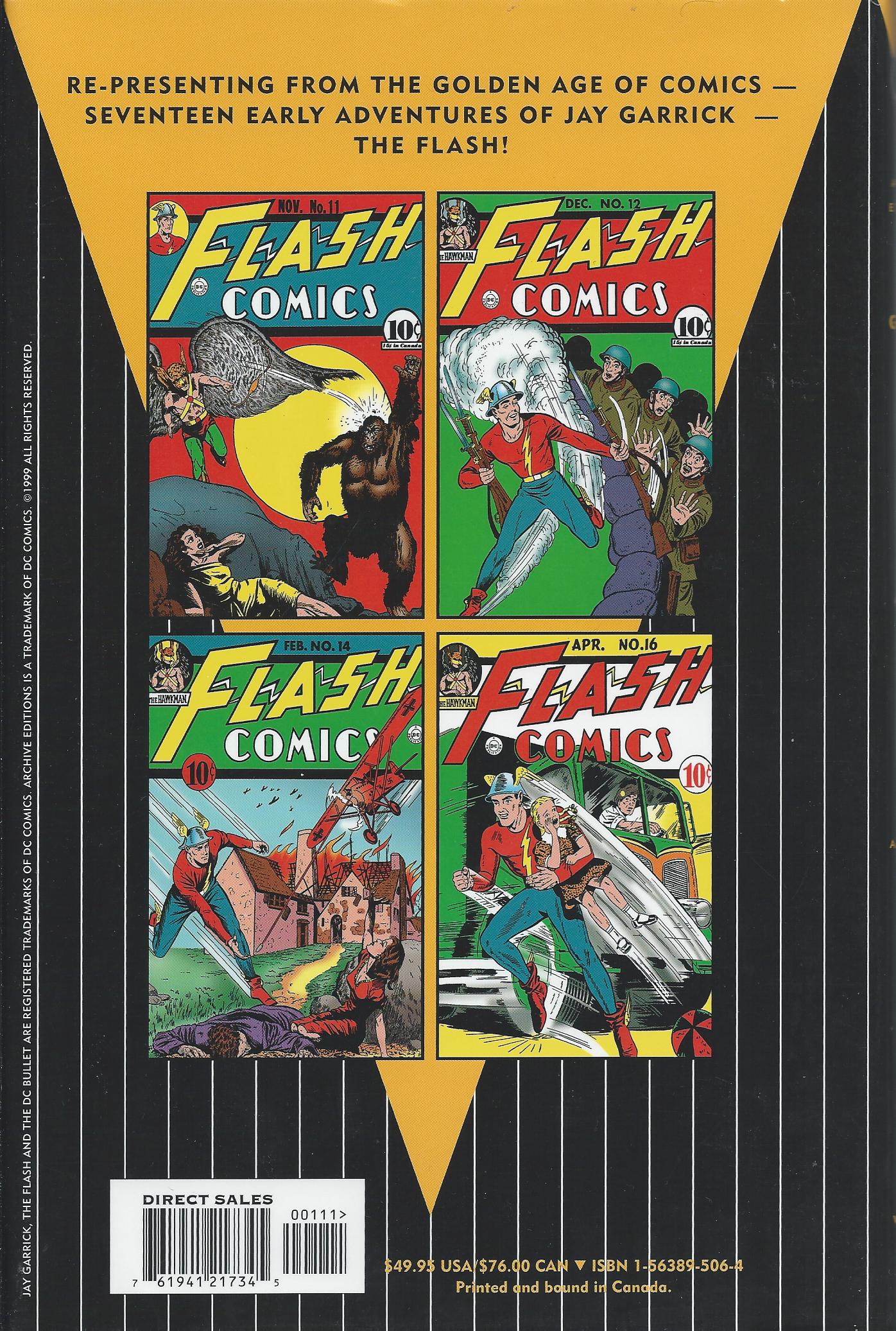 Golden Age Flash Archives Volume I – Now Read This!