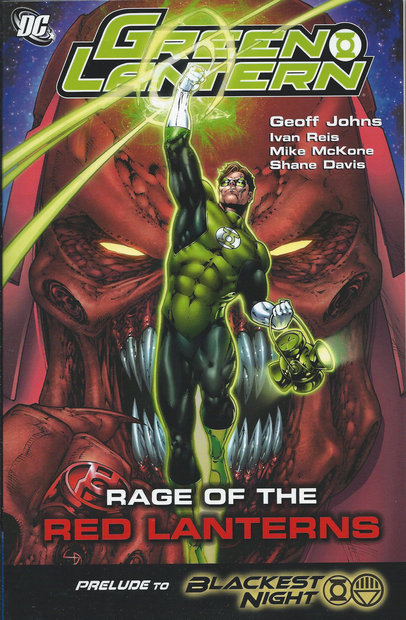Green Lantern: Rage of the Red Lanterns (Prelude to Blackest Night ...