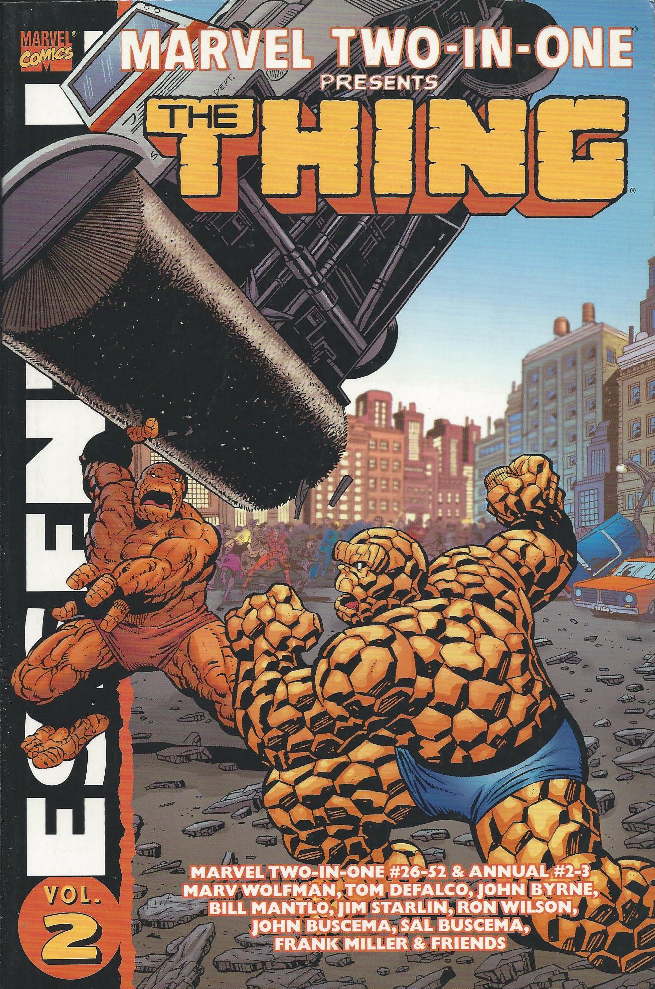 Essential Marvel Two-in-One volume 2 – Now Read This!