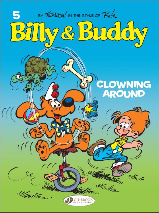 Billy and Buddy volume 5: Clowning Around – Now Read This!