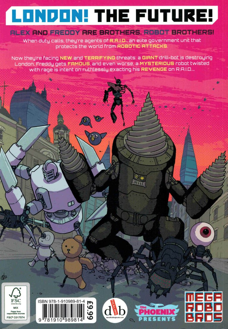 Mega Robo Bros volume 2: Mega Robo Rumble – Now Read This!