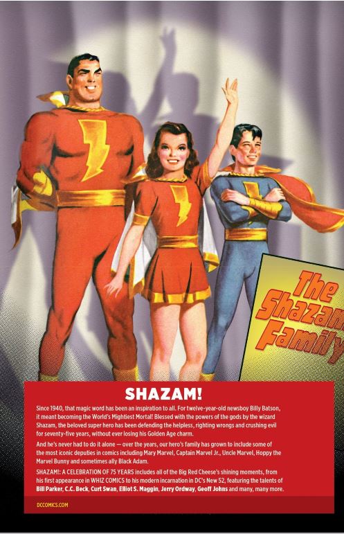 Shazam!: A Celebration of 75 Years – Now Read This!