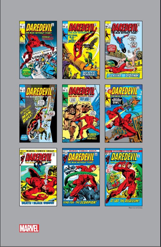 Daredevil Marvel Masterworks volume 8 – Now Read This!