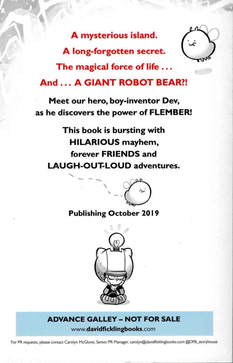Flember – the Secret Book (Advance galley proof copy) – Now Read This!