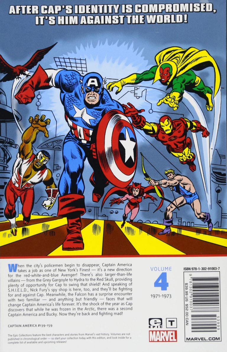 Captain America Epic Collection volume 4 1971-1973: Hero or Hoax? – Now ...