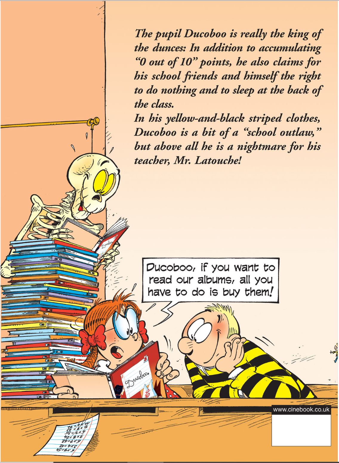 Ducoboo volume 1 – King of the Dunces – Now Read This!