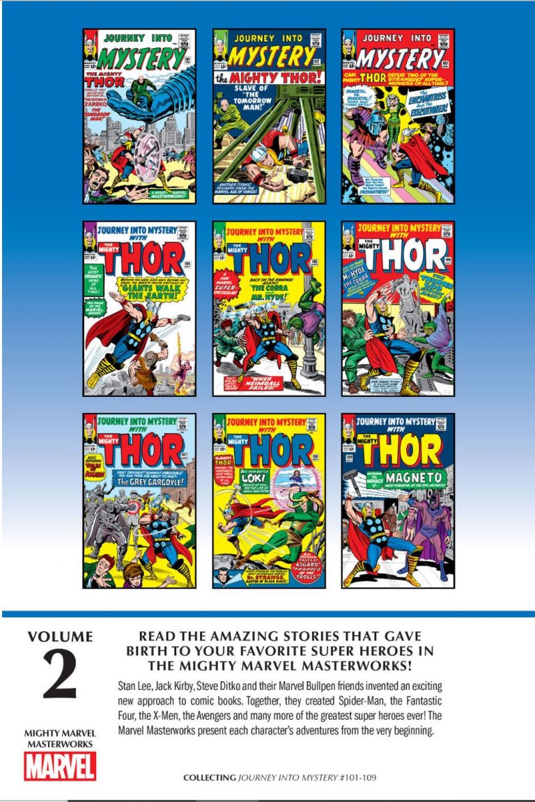 Mighty Marvel Masterworks volume 2: The Invasion of Asgard – Now Read This!
