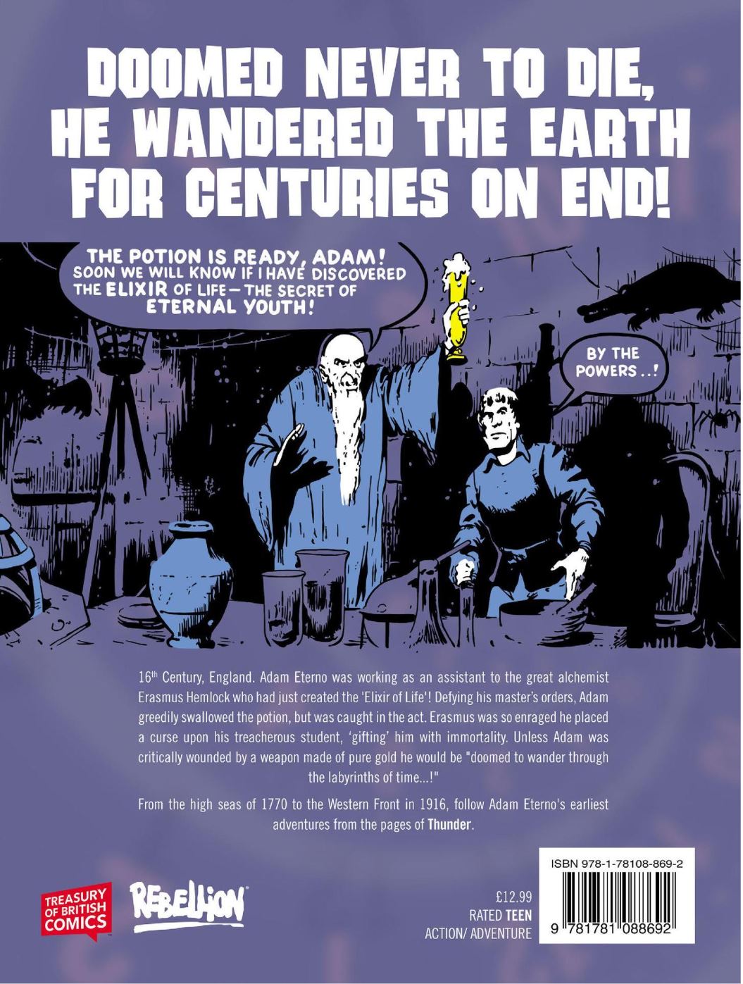 Adam Eterno – A Hero for All Time – Now Read This!