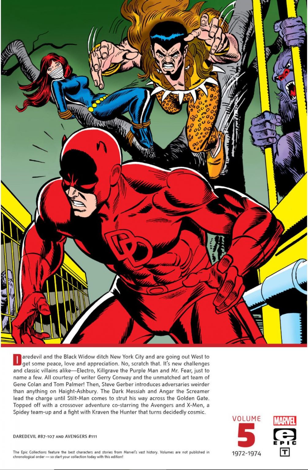 Daredevil Epic Collection volume 5: Going Out West 1972-1974 – Now Read ...