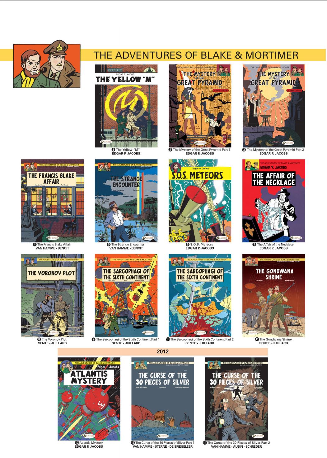 The Adventures of Blake and Mortimer volume 11: The Gondwana Shrine ...