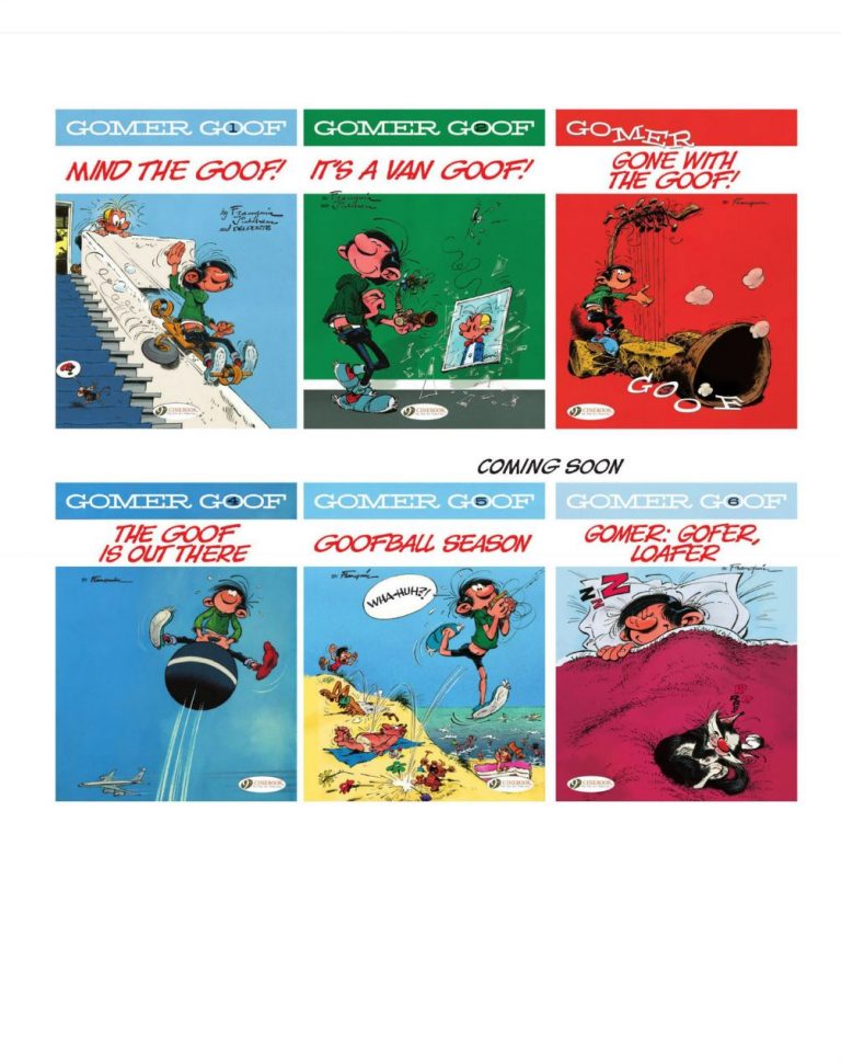 Gomer Goof volume 5: Goofball Season – Now Read This!