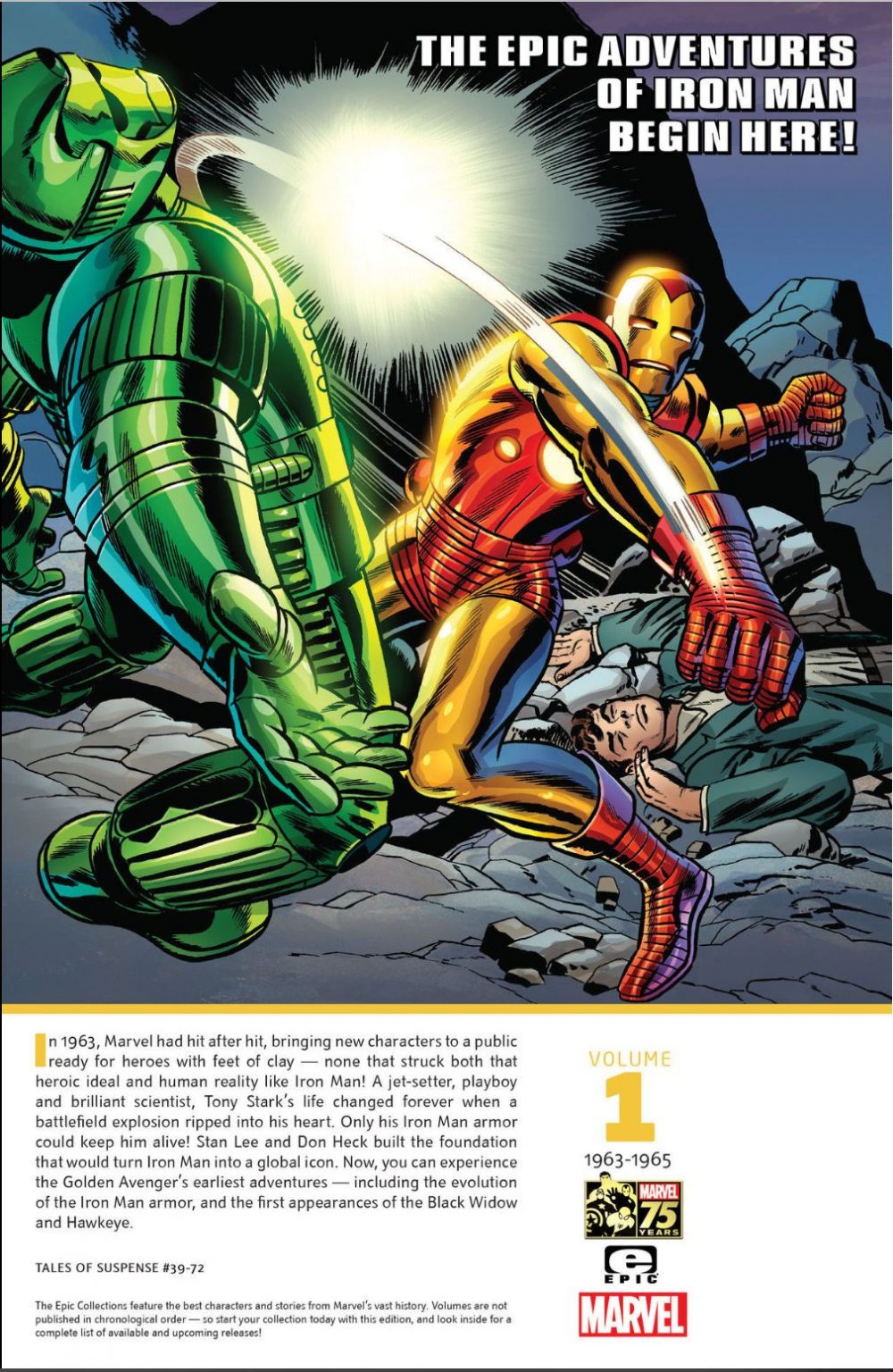 The Invincible Iron Man Epic Collection volume 1: The Golden Avenger ...