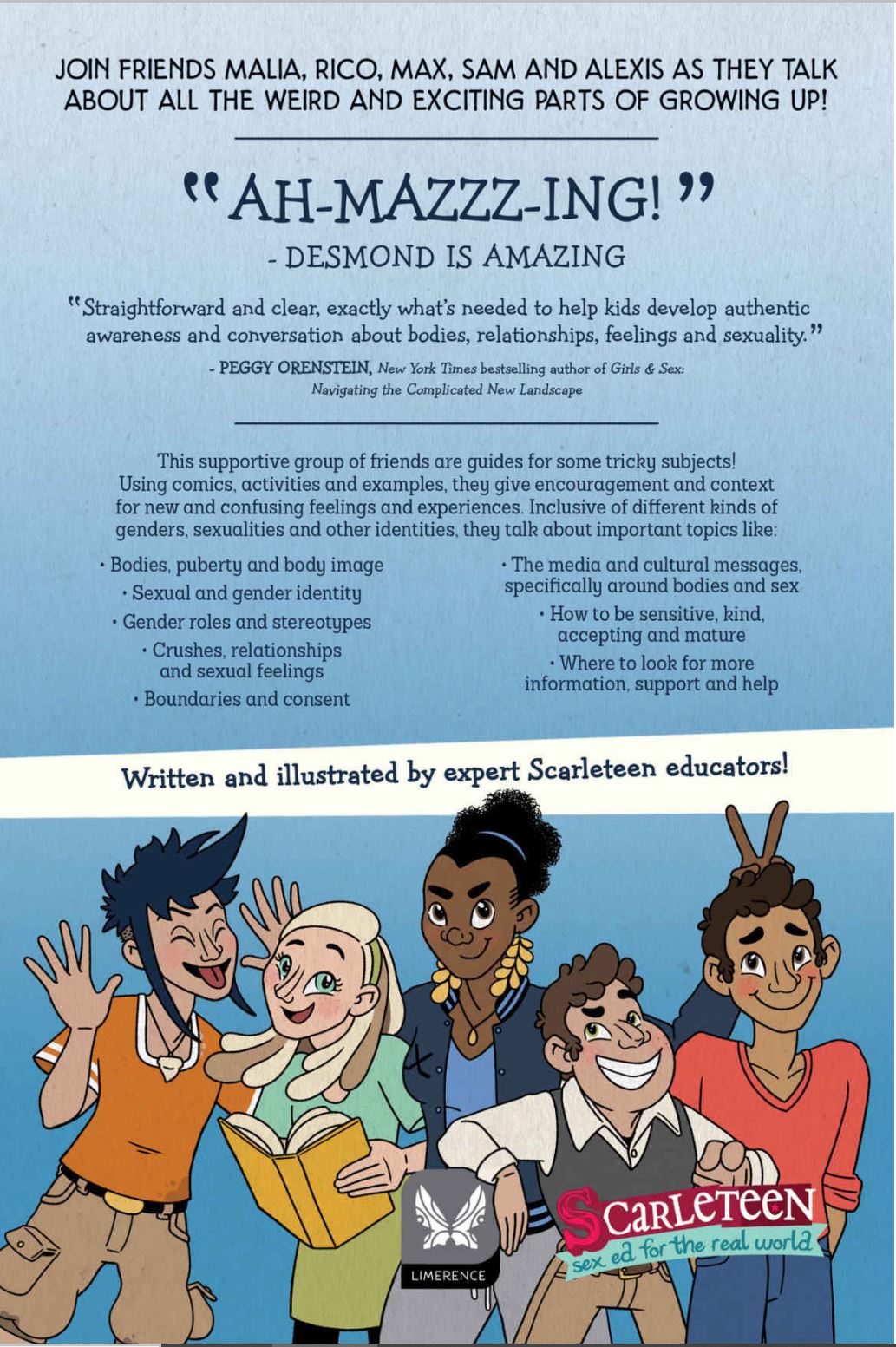 Wait, What? – A Comic Book Guide to Relationships, Bodies, and Growing ...