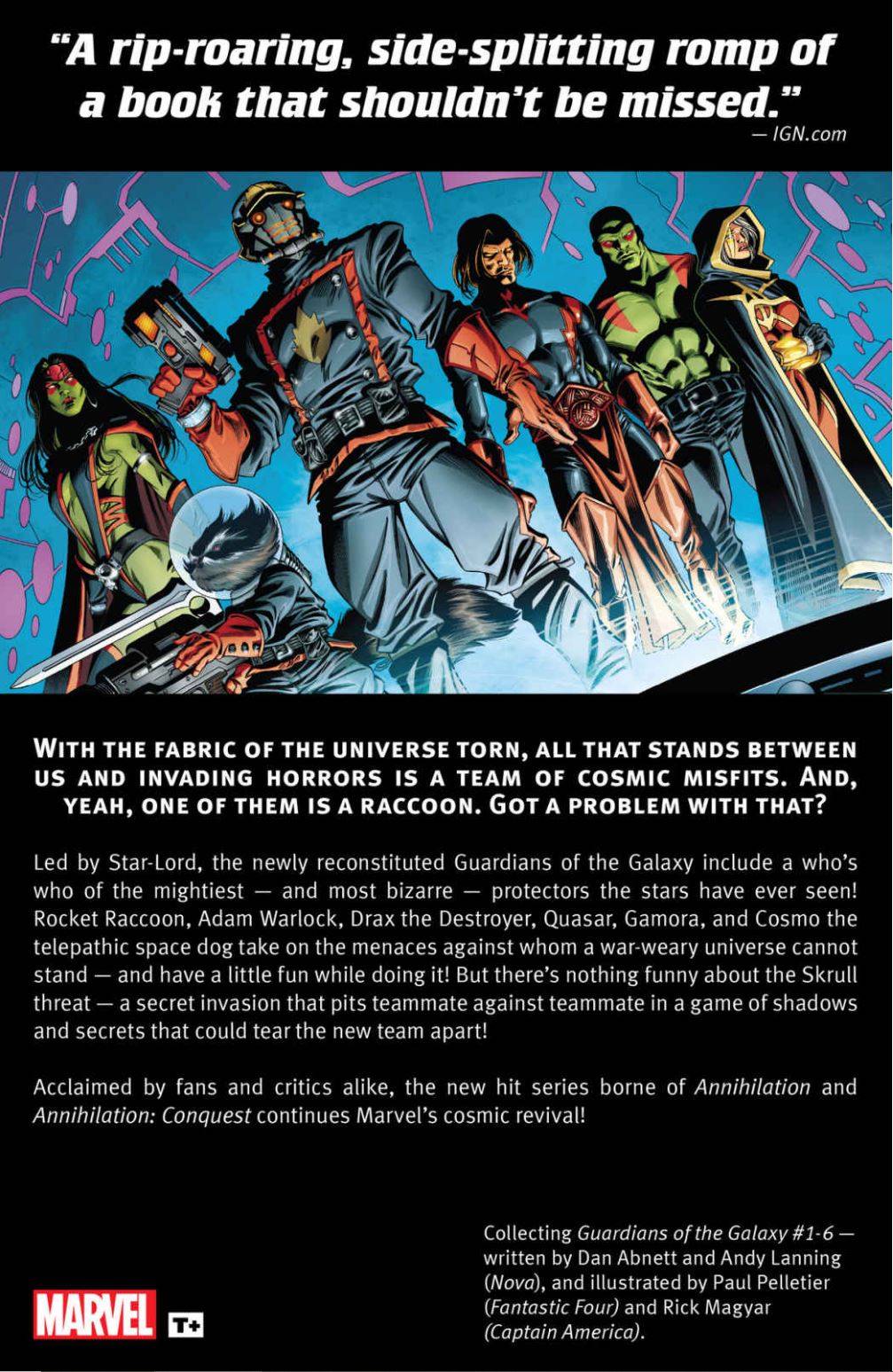Guardians of the Galaxy volume 1: Legacy – Now Read This!