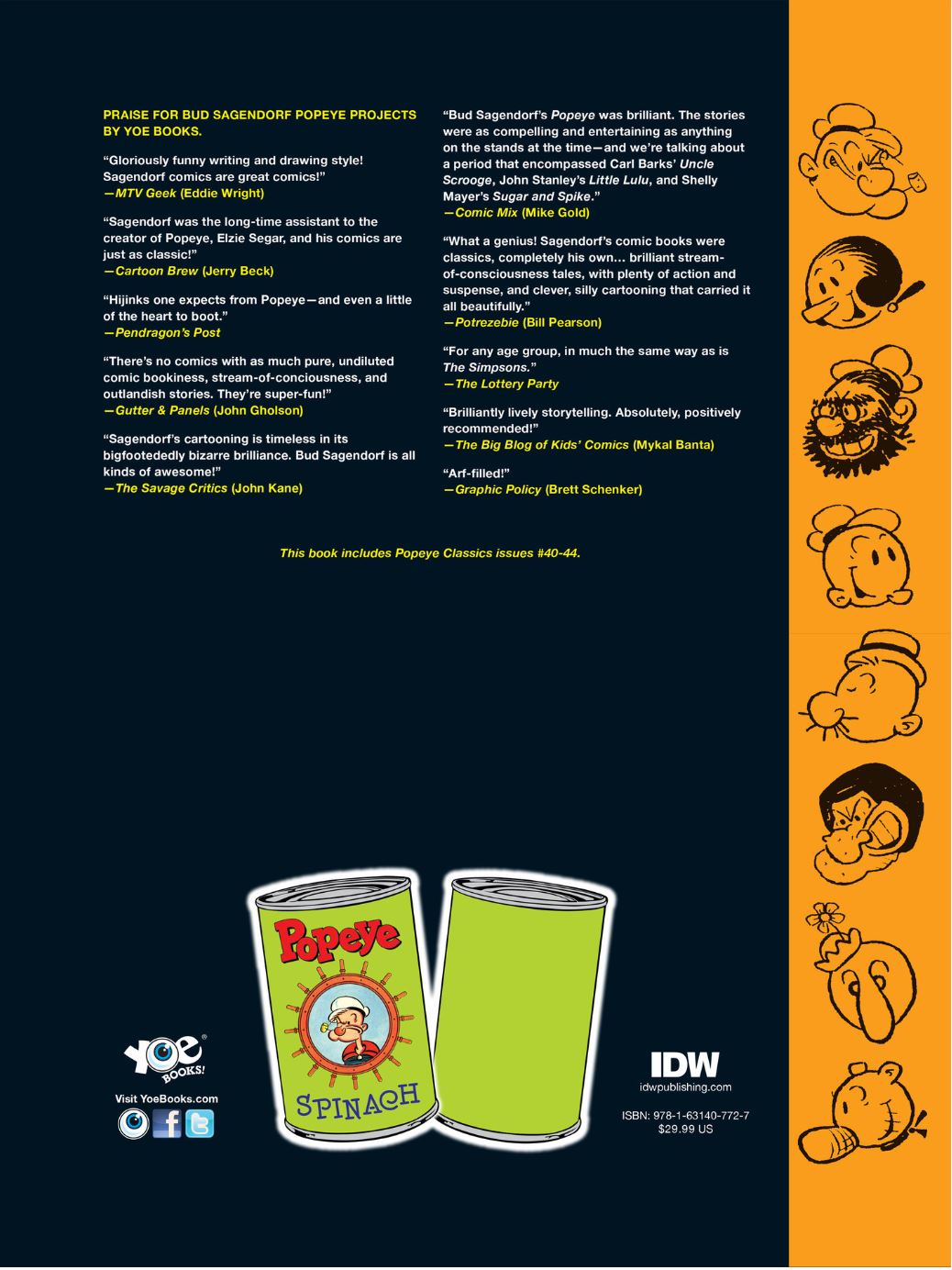 Popeye Classics volume 9: The Sea Hag’s ‘Magic Flute’ and More! – Now ...