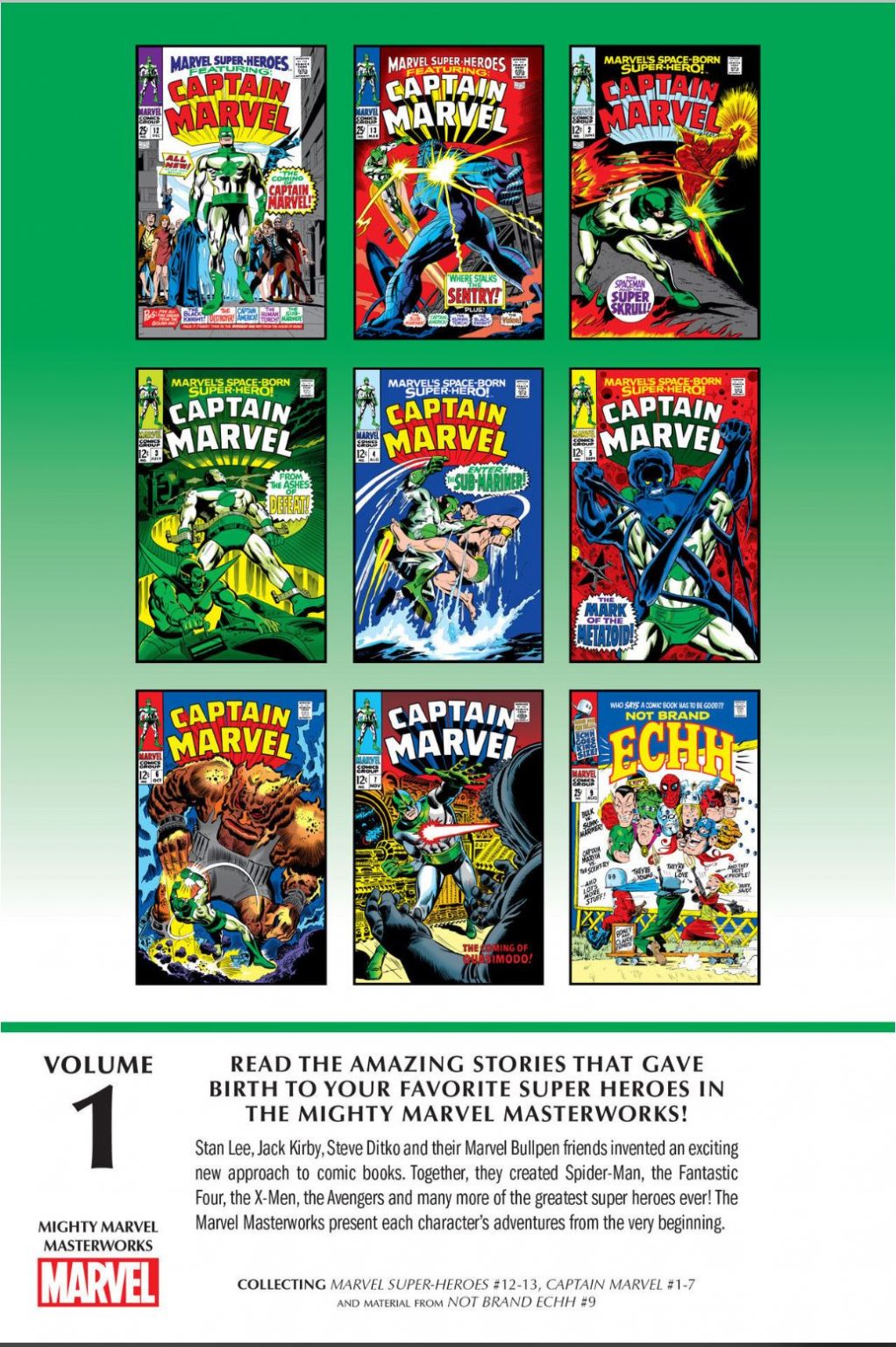 Captain Marvel Mighty Marvel Masterworks volume 1 – Now Read This!