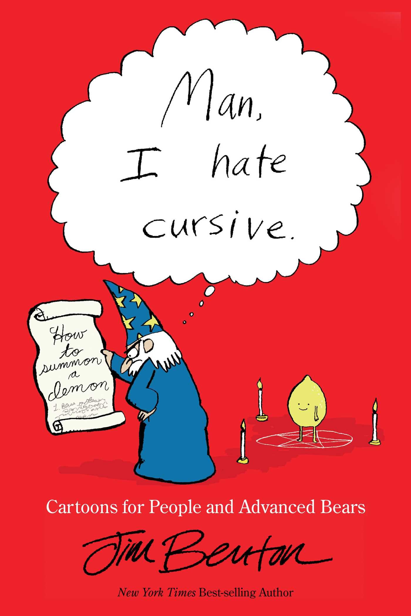 Man I Hate Cursive – Cartoons for People and Advanced Bears – Now Read ...