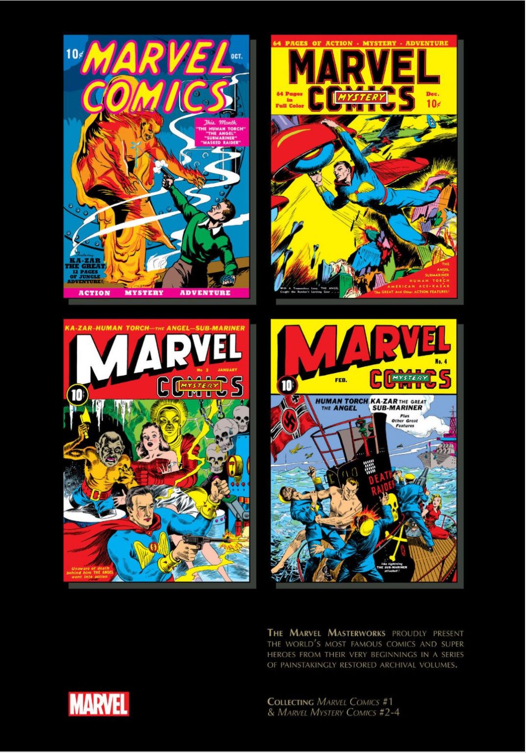 Golden Age Marvel Comics Masterworks volume 1 – Now Read This!