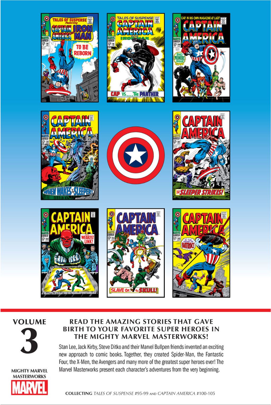 Mighty Marvel Masterworks presents Captain America volume 3: To Be ...