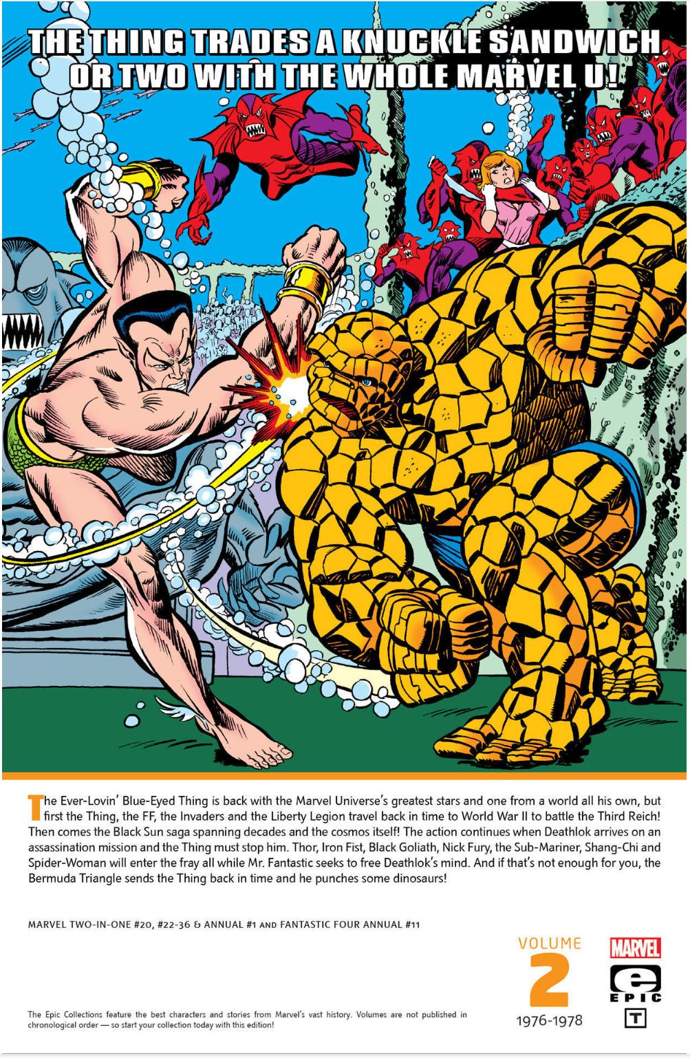 Marvel Two-In-One Epic Collection volume 2: Two Against Hydra (1976 ...