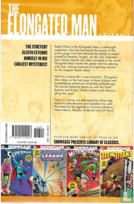 Showcase Presents The Elongated Man – Now Read This!